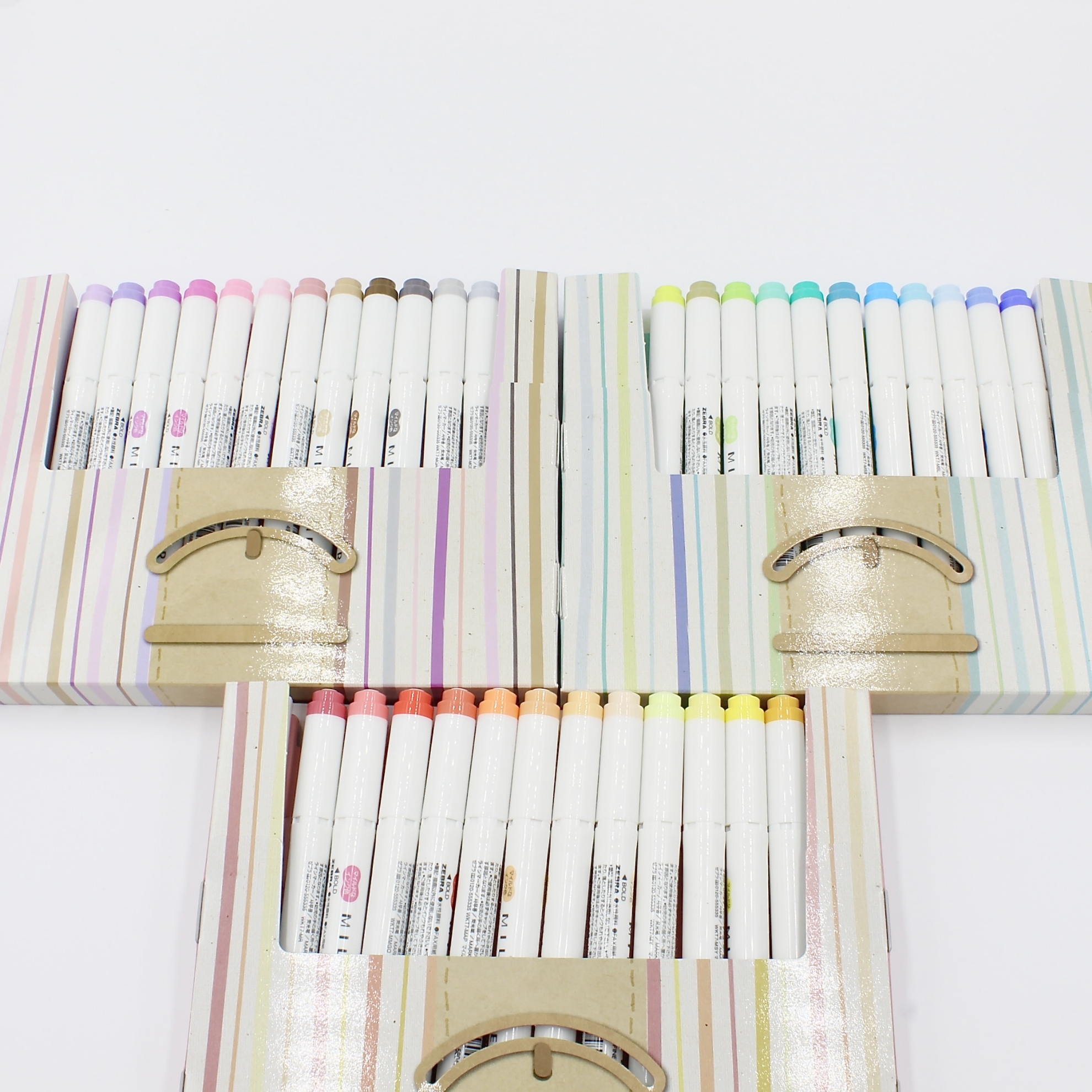 Papelaria Online - Zebra Mildliner - Conjunto 35 cores